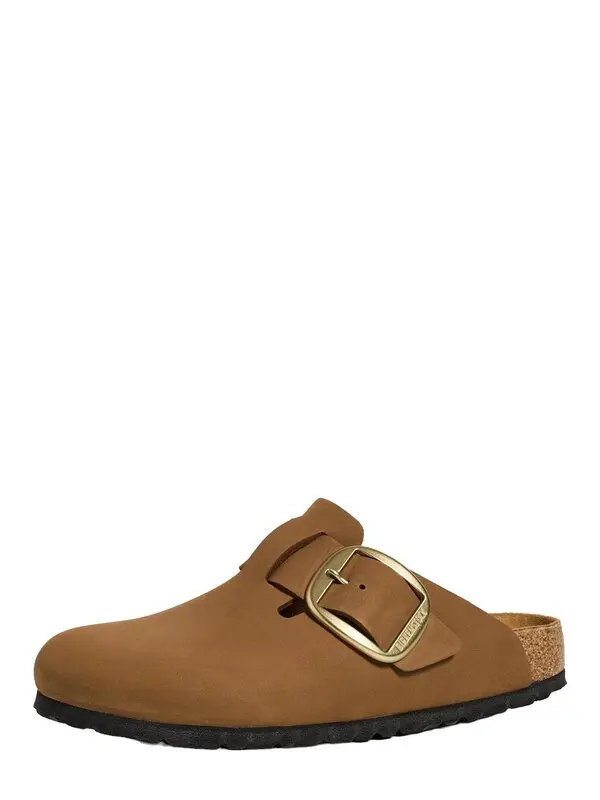 BIRKENSTOCK Boston Big Buckle Clogs - Mink