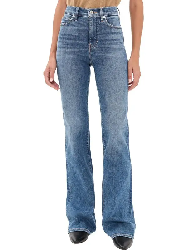 Veronica Beard Crosbie Wide Leg Jeans - Memory Lane