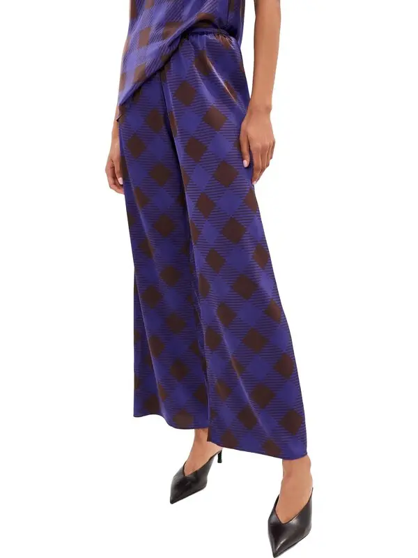 LE BOP Ellie Pants - Deep Iris/brown