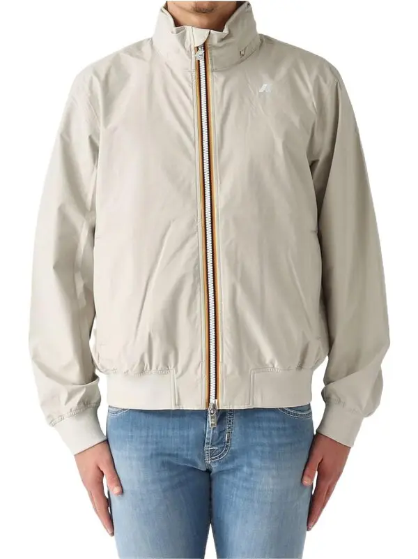 K-WAY Arsené Slim-fit Performance Jacket With Stand Collar - Beige