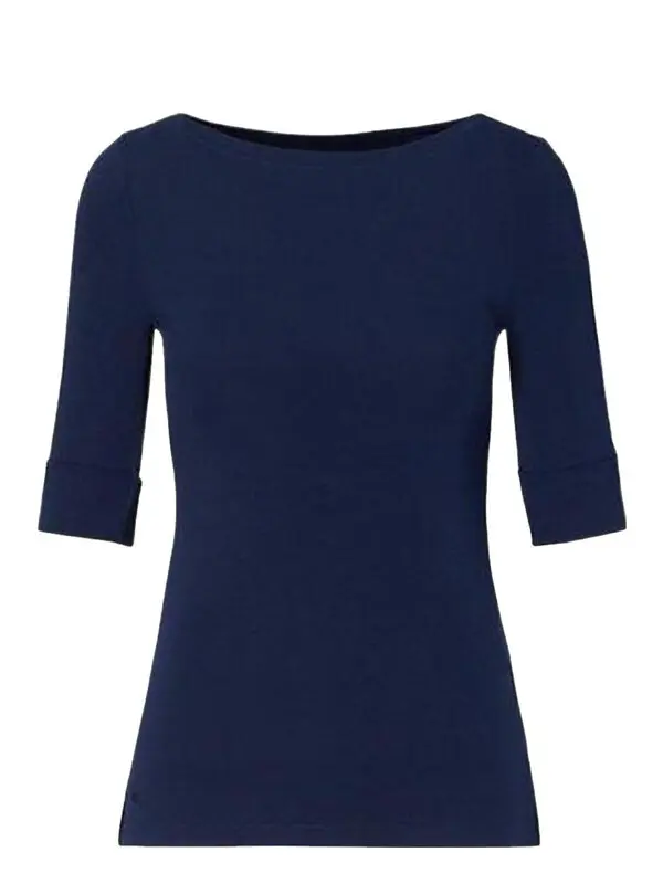 Ralph Lauren Boatneck T-shirt - Black