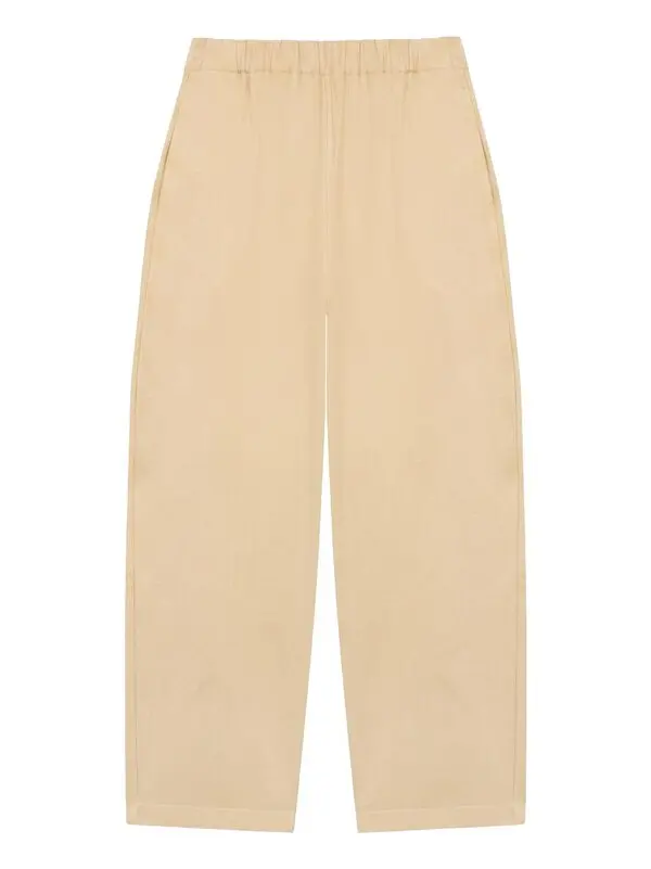 RITA ROW Relaxed Fit Organic Cotton Trousers - Yellow