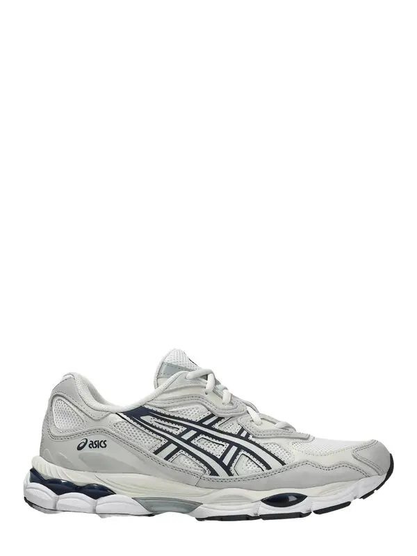 Asics Gel-nyc Lace-up Mesh Panel Sneakers - White