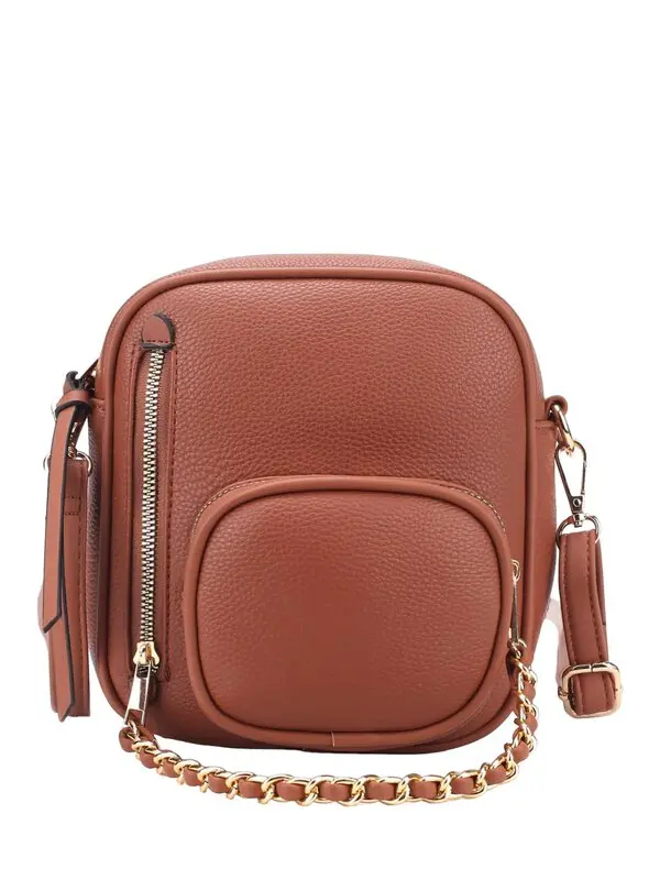 MKF COLLECTION - J'OMOR Winona Crossbody Bag - Brown