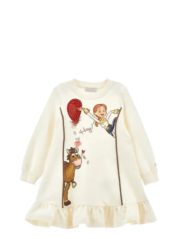 Monnalisa Graphic Print Sweatshirt Dress - No