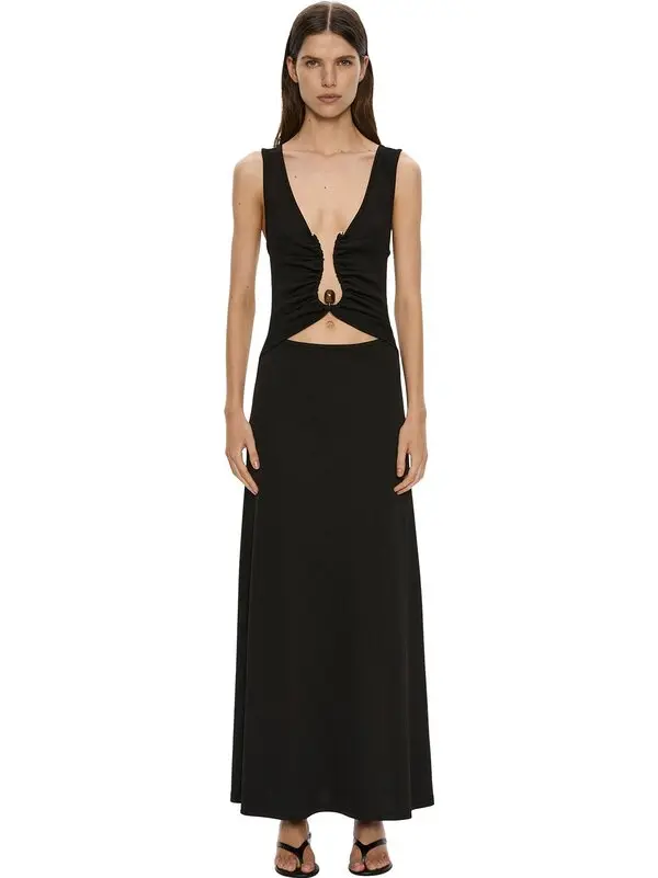 Christopher Esber Aida Orbit Dress - Black