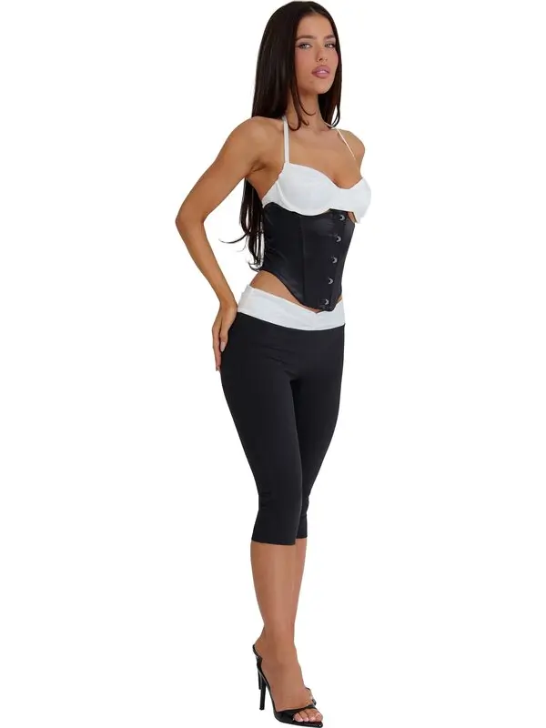 OUTCAST Libby Capri Pant - Black