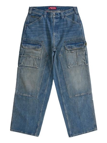 Supreme Double Knee Utility Pant - Blue