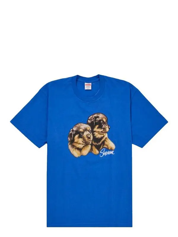 Supreme Puppies Tee Shirt - Royal