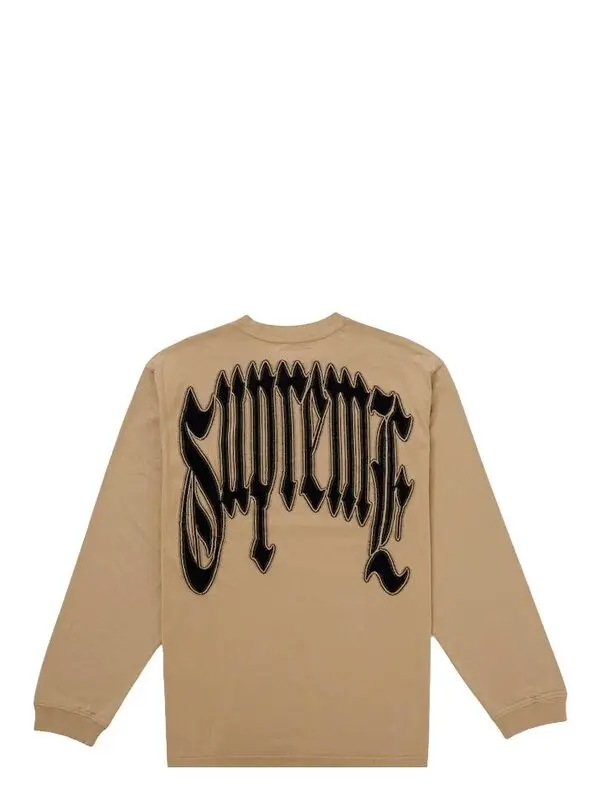 Supreme Intarsia Long Sleeve Top - Brown