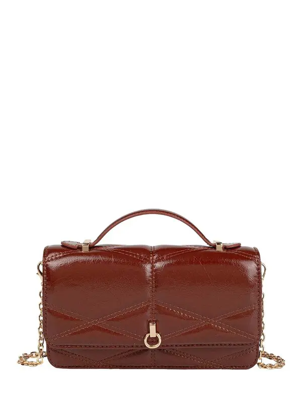 MKF COLLECTION - J'OMOR Suzanne Shoulder Bag - Brown