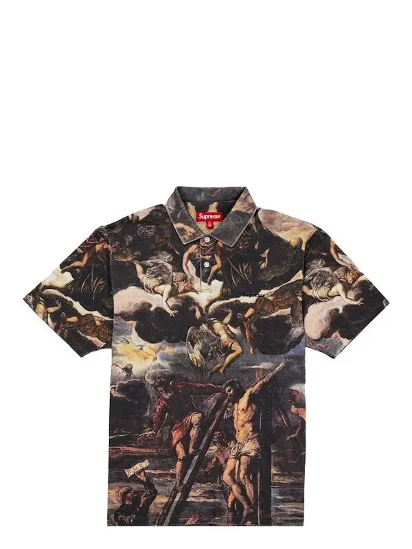 Supreme Crucifixion Polo Shirt - Multicolor