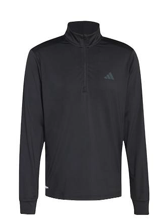 Adidas Tech Essentials Workout 1/4 Zip Sweatshirt - Black