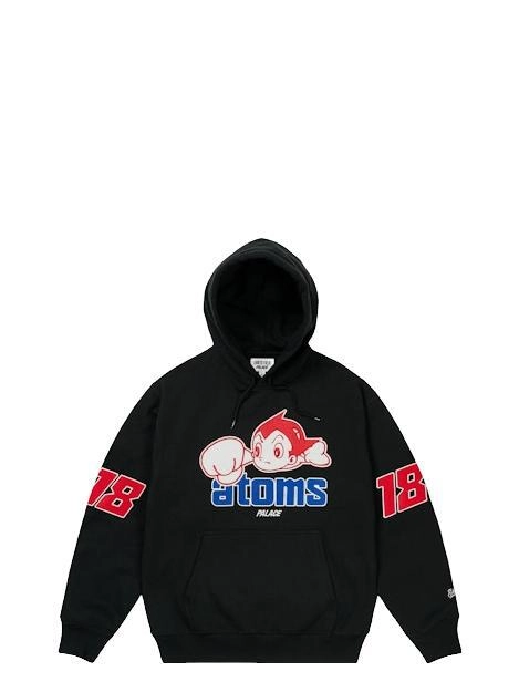 PALACE Atoms Graphic Hoodie - Black