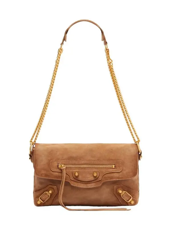 Balenciaga Le City Shoulder Bag - Brown