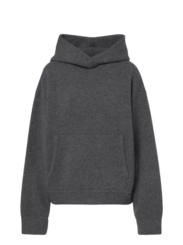 RÓHE Wool-blend Hoodie - Grey