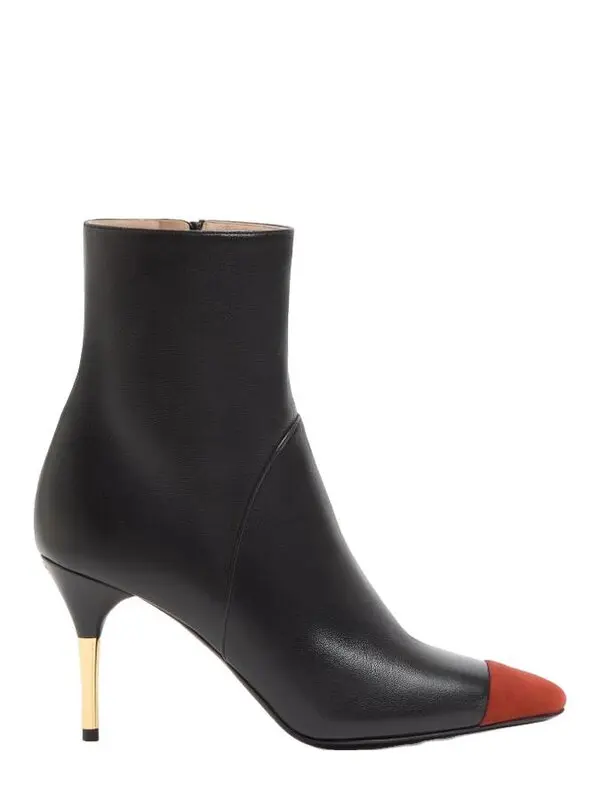 Valentino Garavani Sinead Ankle Boot - Black/rust