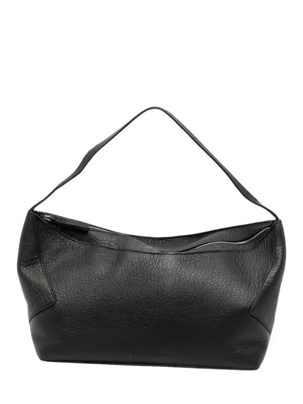 Studio Nicholson Zip Detail Fold Shoulder Bag - Black