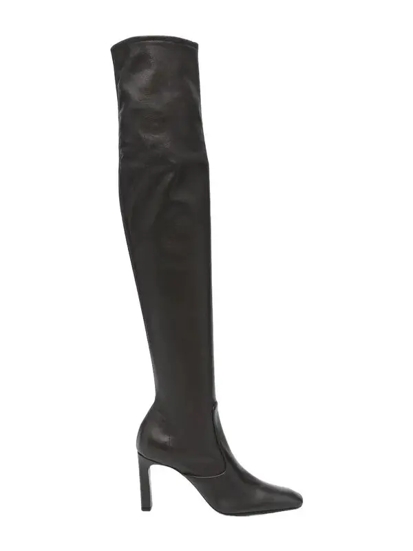 TOTEME Over-the-knee Boots In Nappa Leather - Brown