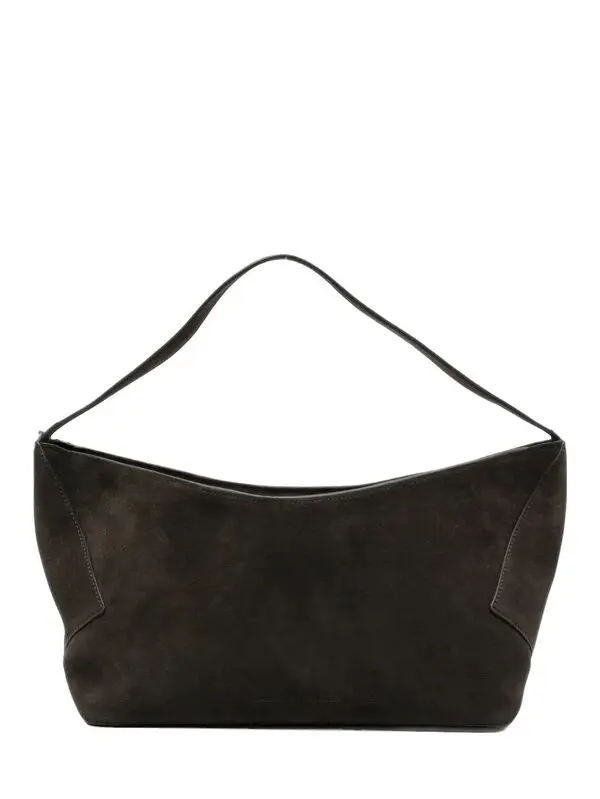 Studio Nicholson Fold Detail Zip Shoulder Bag - White
