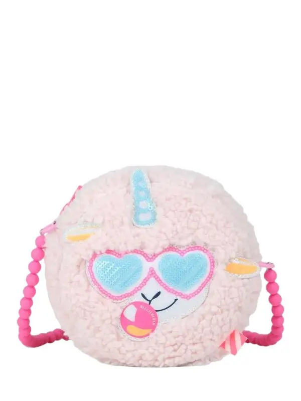 BILLIEBLUSH Unicorn Face Bag - Pink