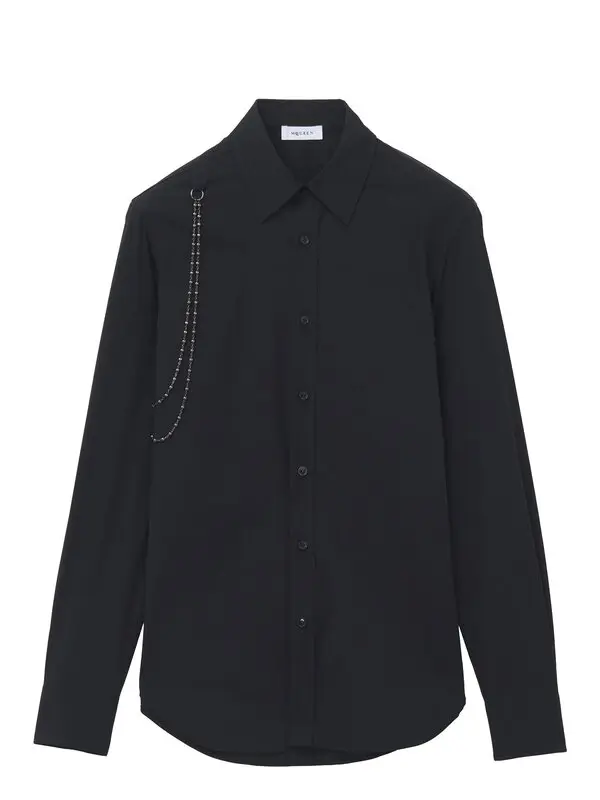 Alexander McQueen Chain Harness Shirt - Black
