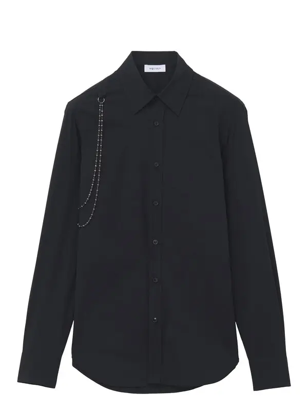 Alexander McQueen Chain Harness Shirt - Black