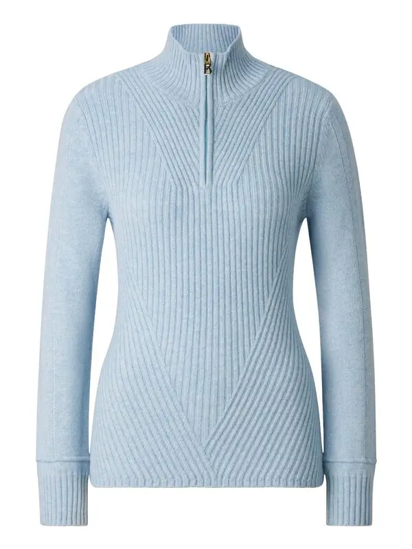 Bogner Camila Cashmere Turtleneck - Light Blue