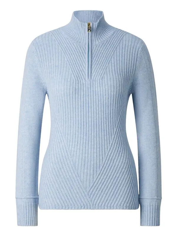 Bogner Camila Cashmere Turtleneck - Light Blue