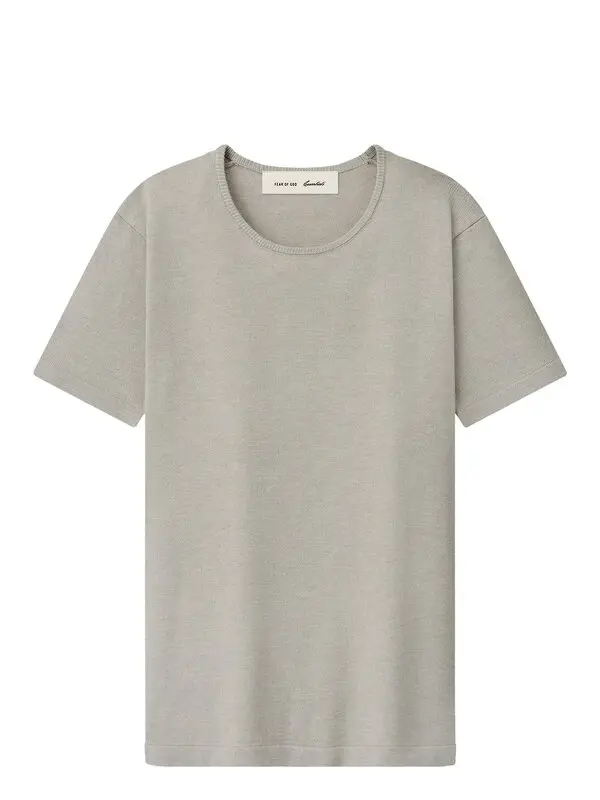 Fear Of God Soft Knit Slim Classic Tee - Grey