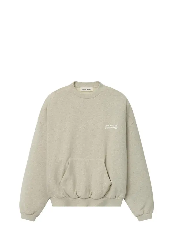 Fear Of God 90s Sweatshirt 'washed Vanilla Heather - Grey