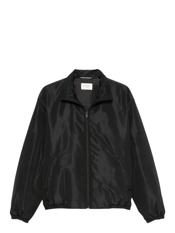 Saint Laurent Classic Zip-up Jacket - Black