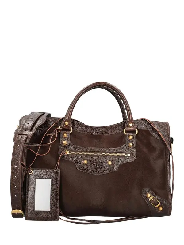 Balenciaga Le City Bag - Brown