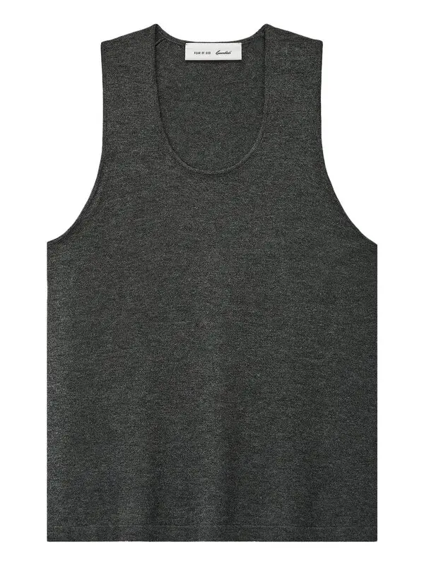 Fear Of God Soft Knit Classic Tank - Grey
