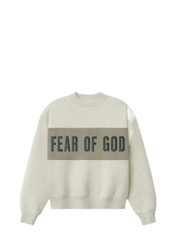 Fear Of God Paneled Sweatshirt - Grey
