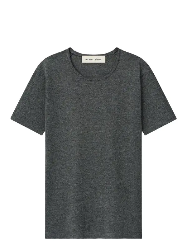 Fear Of God Soft Knit Slim Classic Tee - Grey