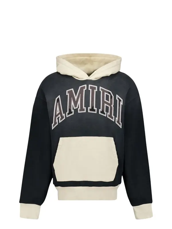 Amiri Vintage Oversized Hoodie - Black
