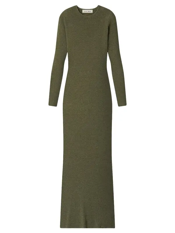 Fear Of God Rib Knit Maxi Dress - Green