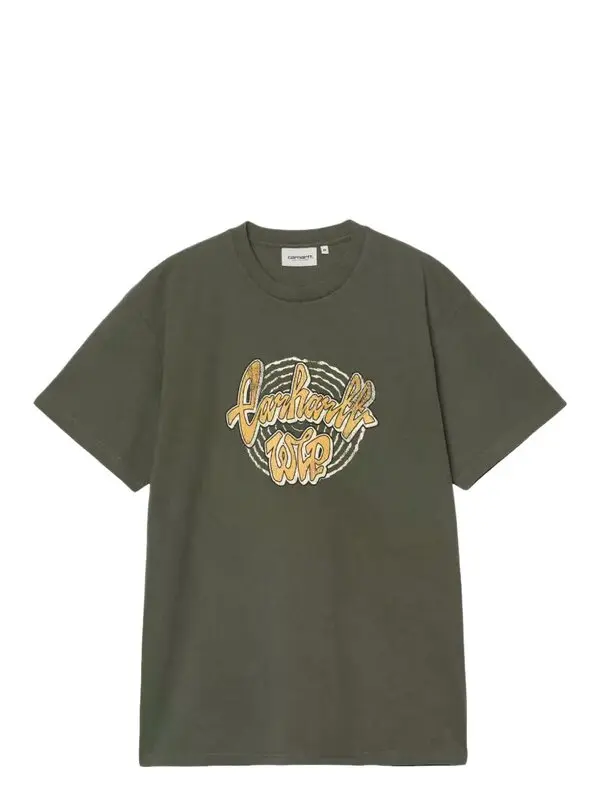 Carhartt Work In Progress Graphic-print Chedda T-shirt - Green