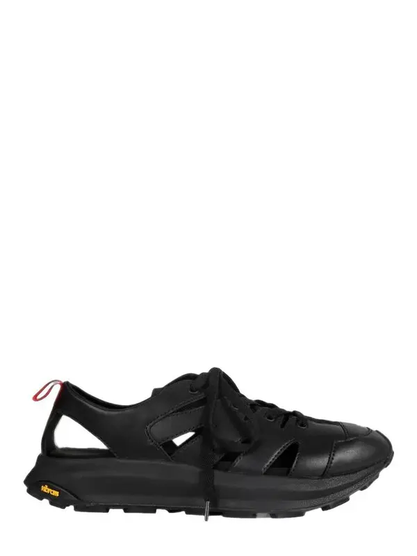 Yohji Yamamoto Cut-out Sneakers - Black
