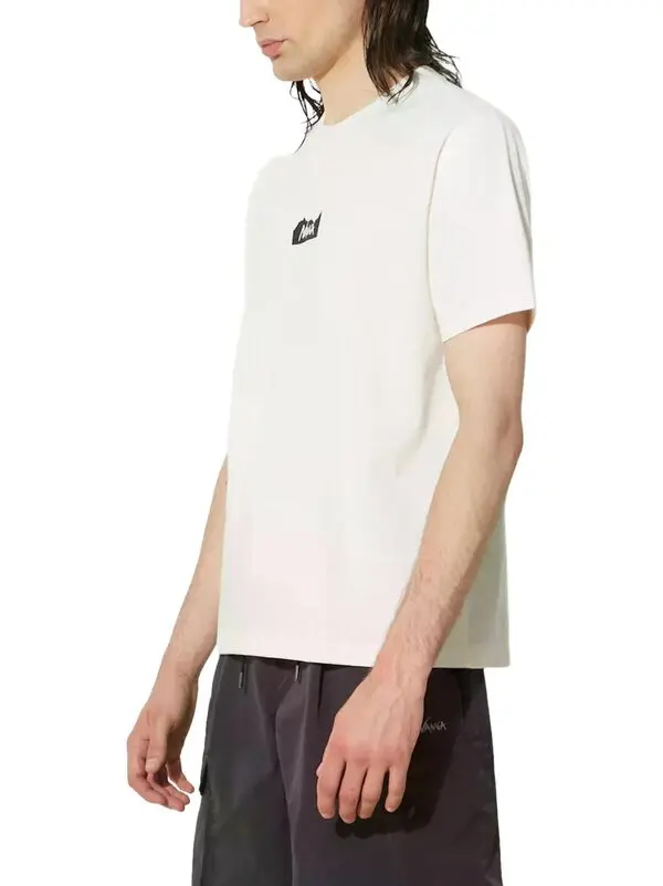 NANGA Eco Hybrid Mt Logo-print T-shirt - White