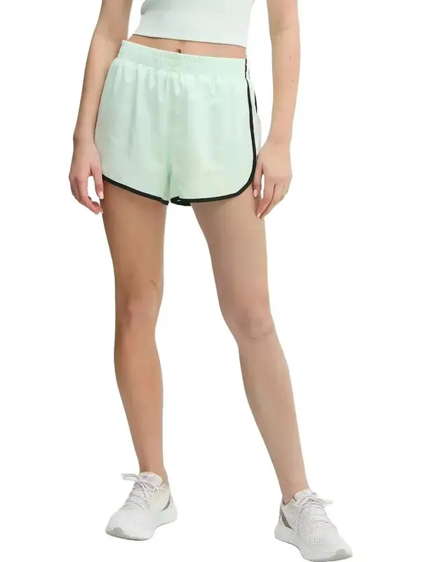 P.E Nation Side Stripe Trim Shorts - Green