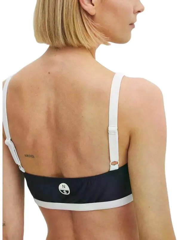 NORTH SAILS Asymmetrical Strap Bikini Top - Blue