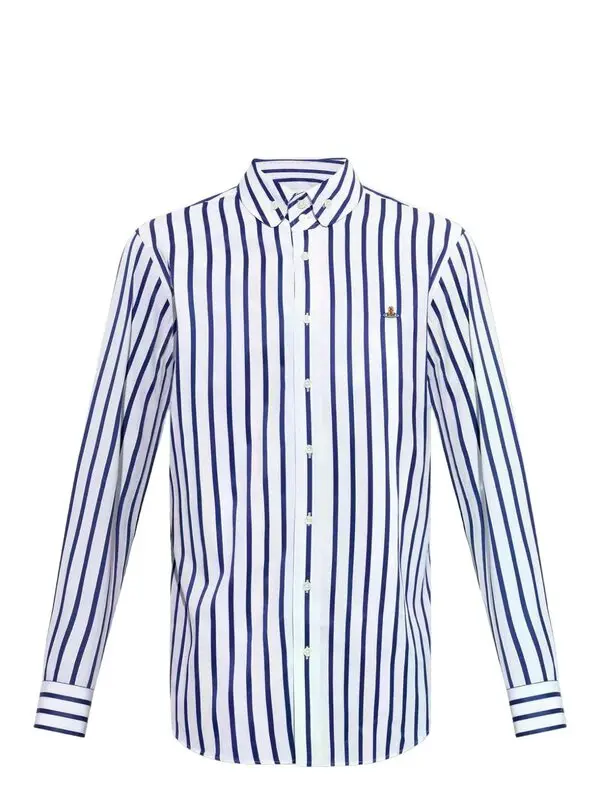 VIVIENNE WESTWOOD Krall Striped Shirt - White