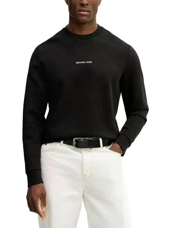 Michael Kors Crewneck Logo Sweatshirt - Black