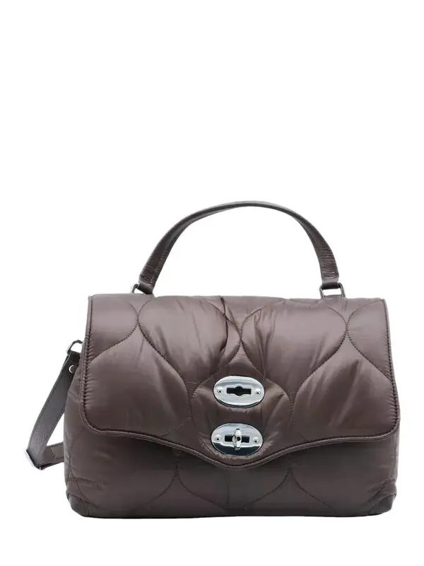 ZANELLATO Small Postina Quilted Leather Tote Bag - Brown