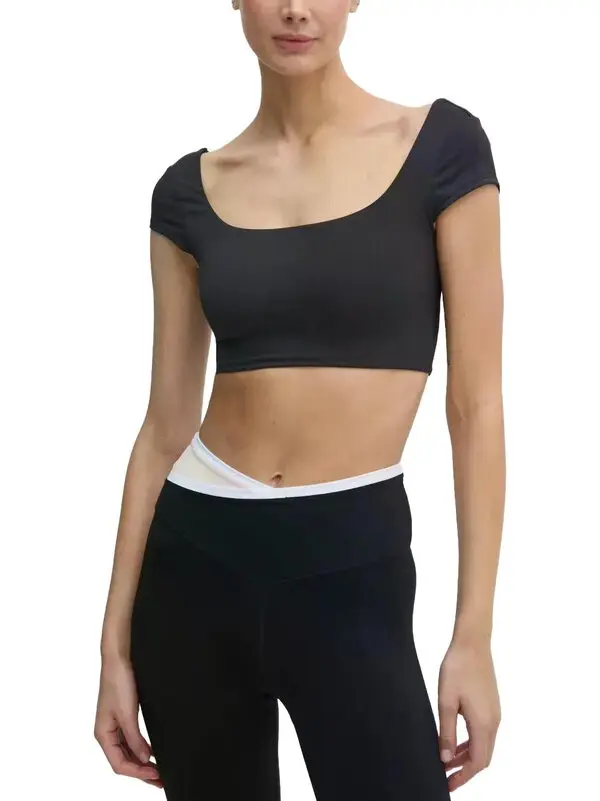 P.E Nation Short Sleeves Training Top - Black