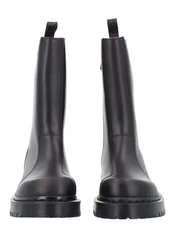 Dr. Martens Chunky Lug Sole" Leather Boots - Black