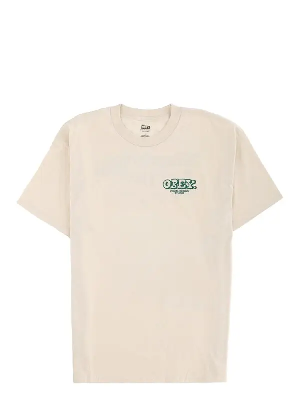 Obey Iconic Graphic Tee - Yellow
