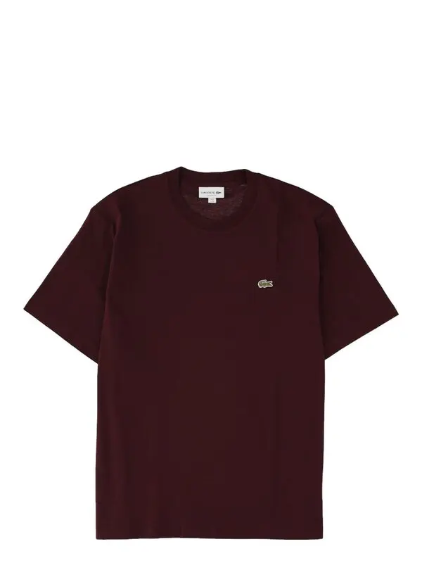 Lacoste Mini Croc Logo T-shirt - Brown